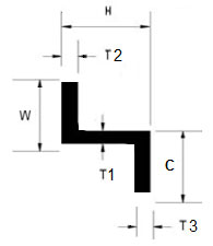 Zee Channels Square Corners